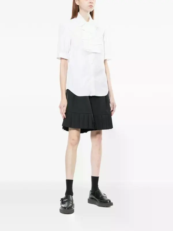 Noir Kei Ninomiya Ruffle-collar Shirt