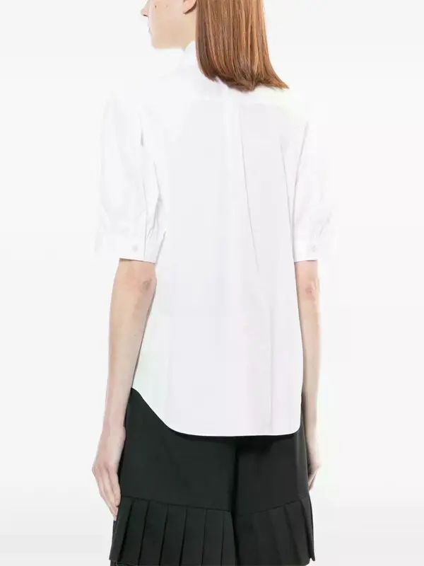 Noir Kei Ninomiya Ruffle-collar Shirt