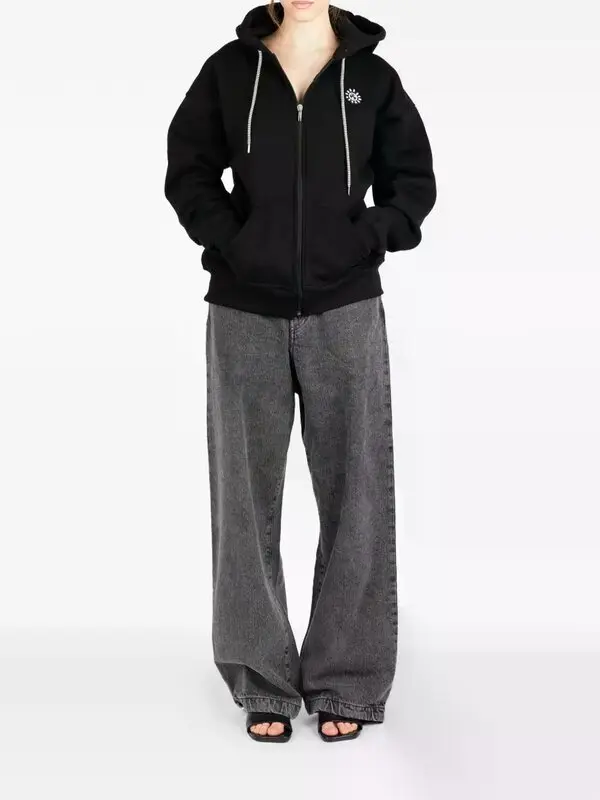 SOCIETE ANONYME Zip Hoodie - Black