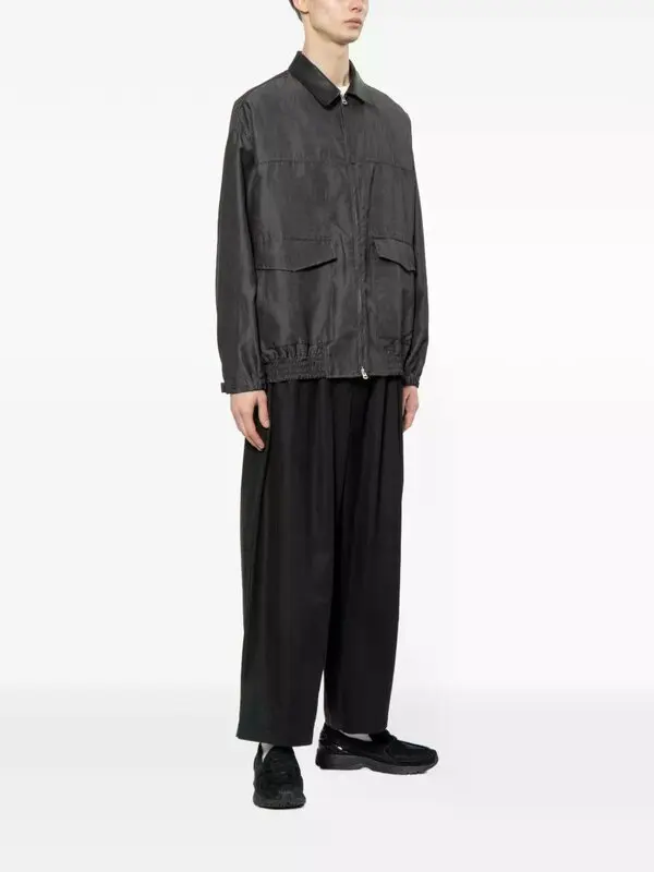 Comme Des Garçons Cotton Wide-leg Trousers