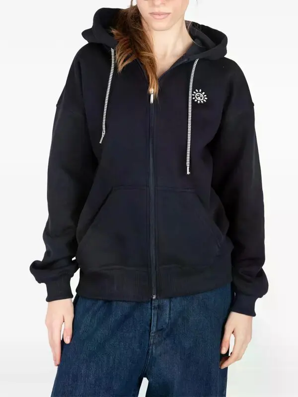 SOCIETE ANONYME Logo Zip Hoodie - Blue