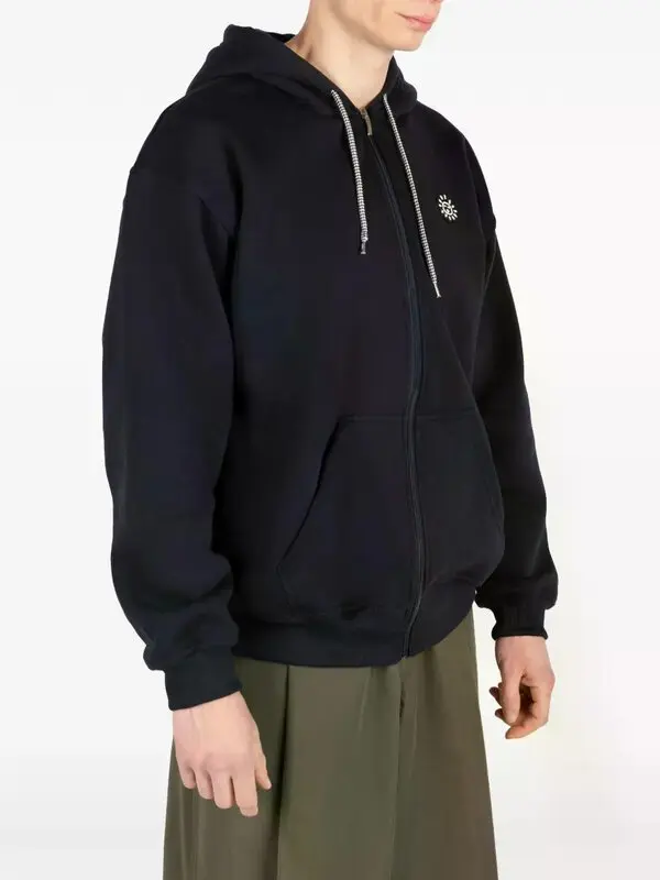 SOCIETE ANONYME Logo Zip Hoodie - Blue