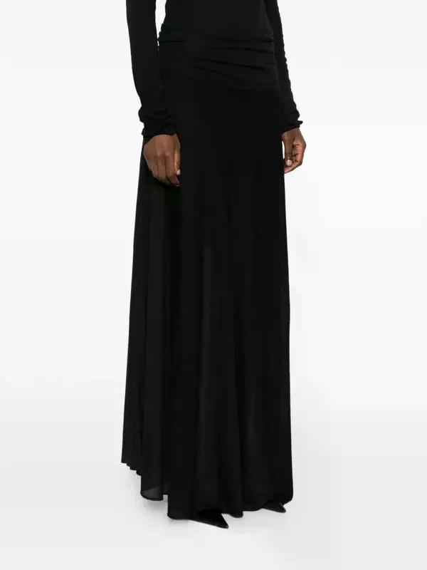 RUOHAN High-waisted Maxi Skirt