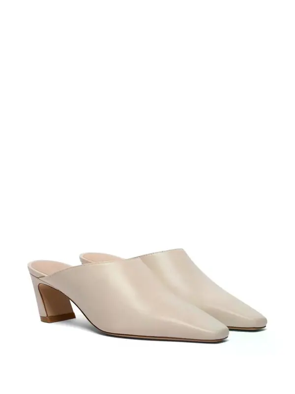 STUART WEITZMAN Stasso Square-toe Mules