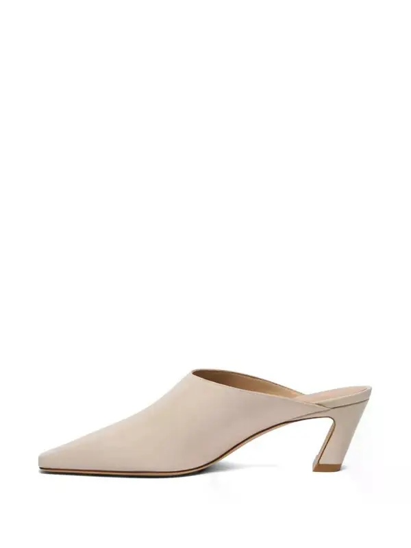 STUART WEITZMAN Stasso Square-toe Mules