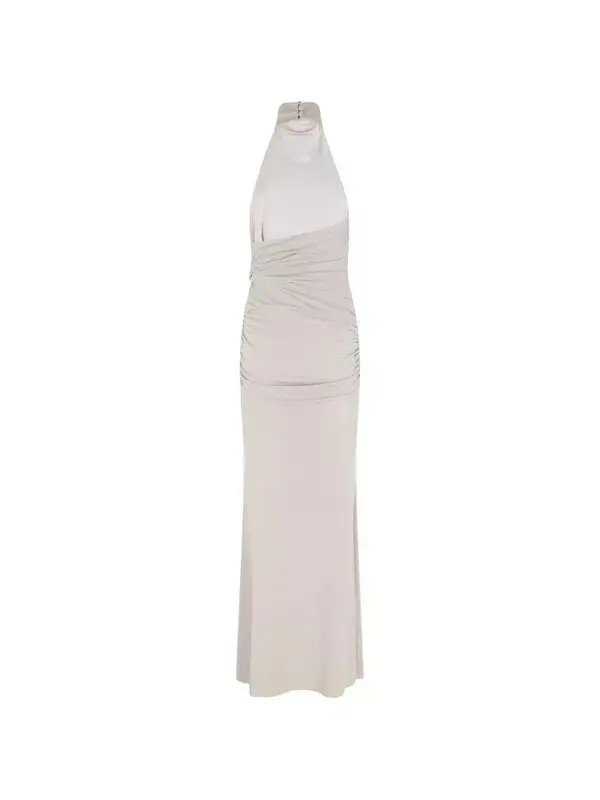Andamane Halter Draped Dress
