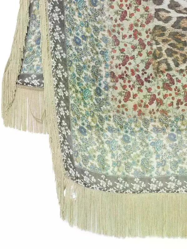Faliero Sarti Minimal Floral-print Scarf