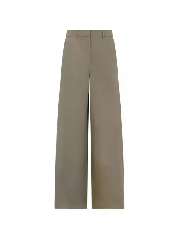 Giorgio Armani Wide-leg Trousers - Brown