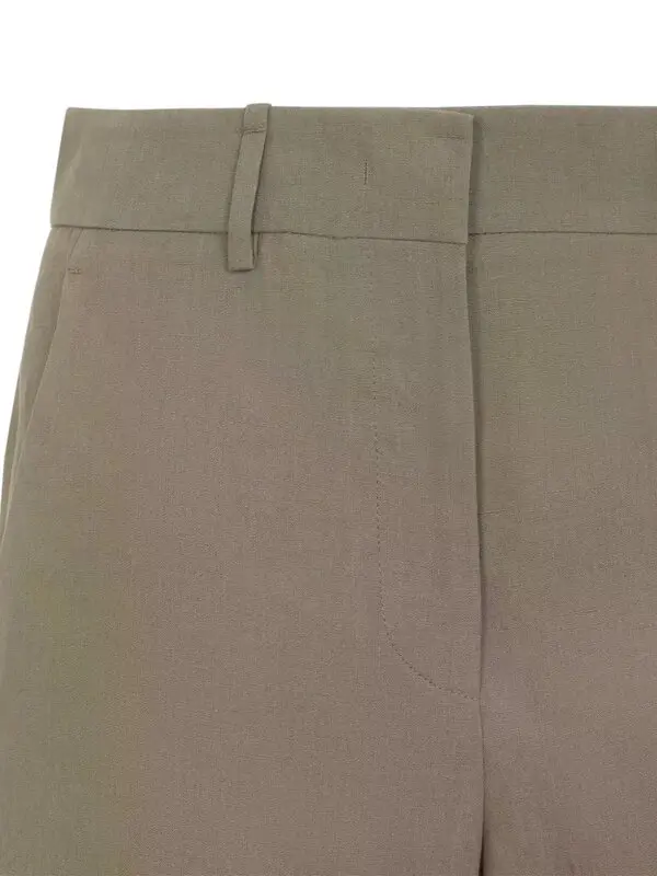 Giorgio Armani Wide-leg Trousers - Brown
