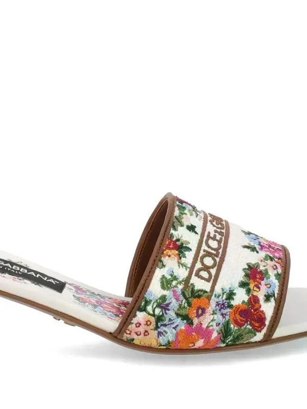 Dolce & Gabbana Floral Sandals
