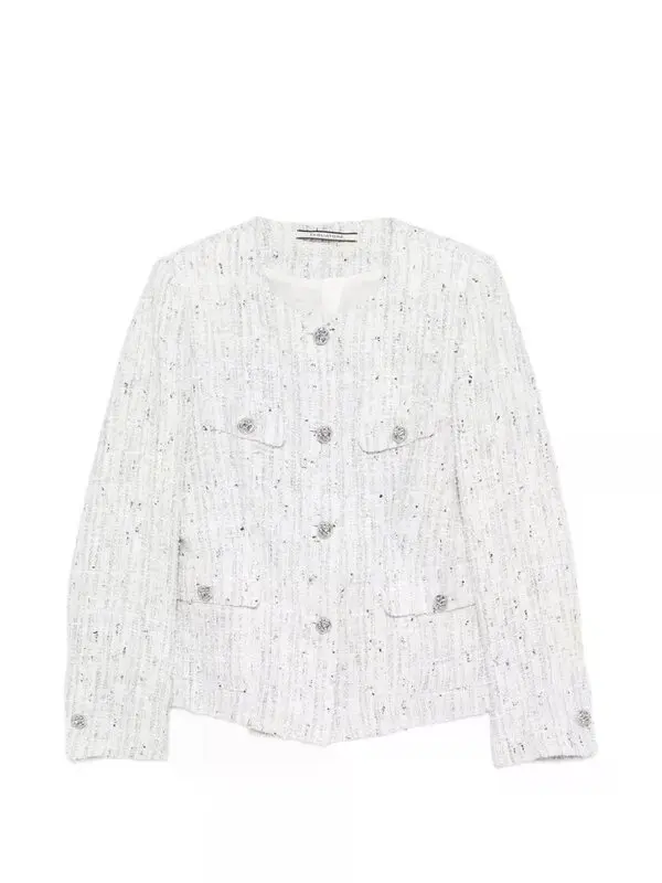 Tagliatore Button-up Tweed Jacket