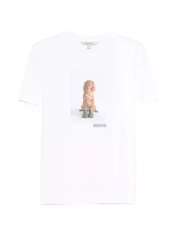 Barbour Graphic T-shirt - White