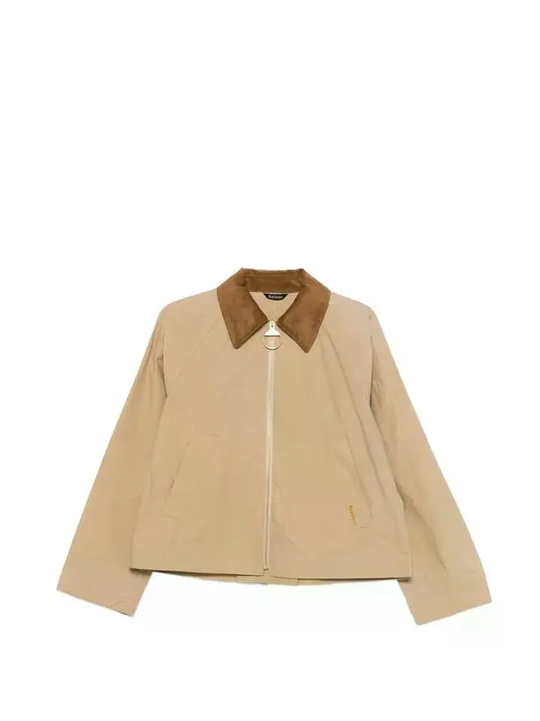 Barbour Corduroy-collar Jacket - Neutrals