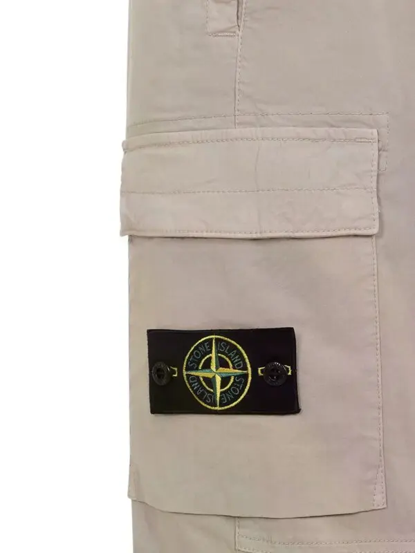 Stone Island Logo-patch Cargo Trousers