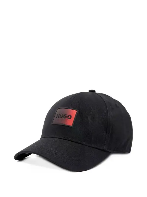 Hugo Logo-patch Baseball Cap - Black