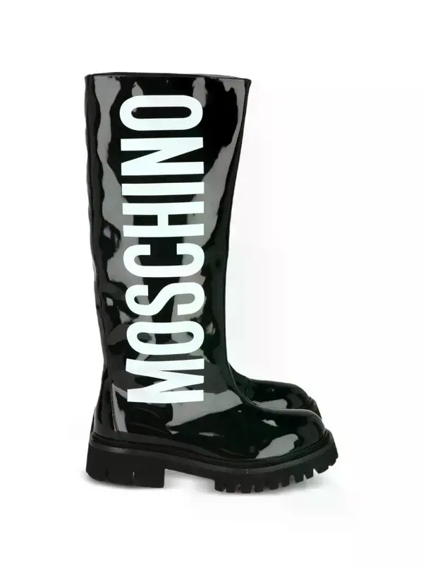 Moschino Logo-lettering Rain Boots