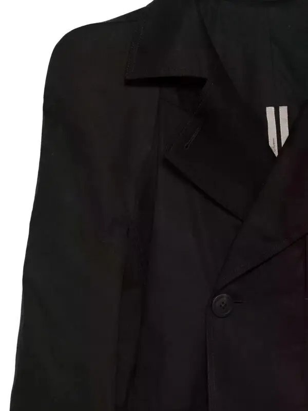 Rick Owens Button-fastening Trench Coat