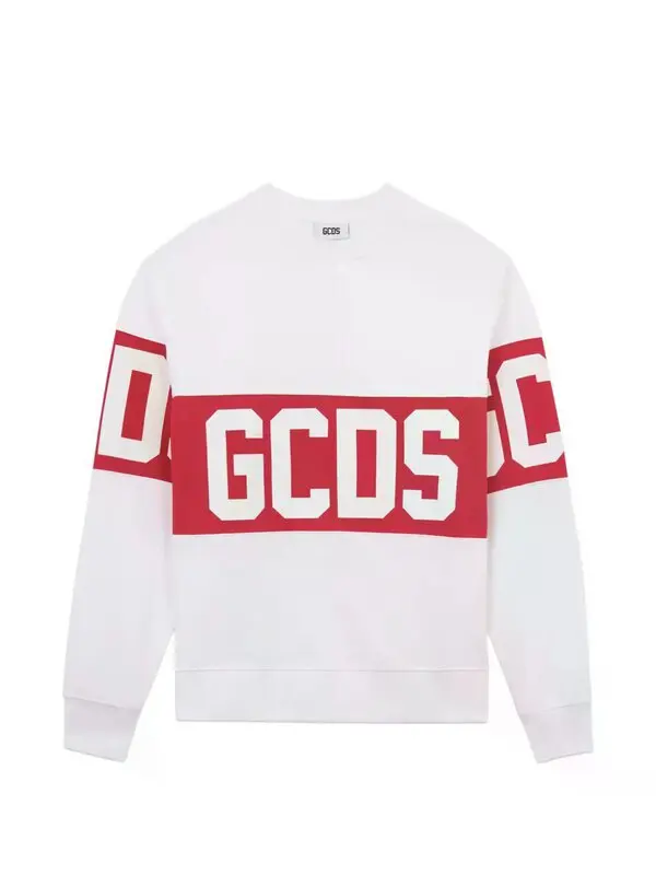 Gcds Logo-band Crewneck Sweatshirt
