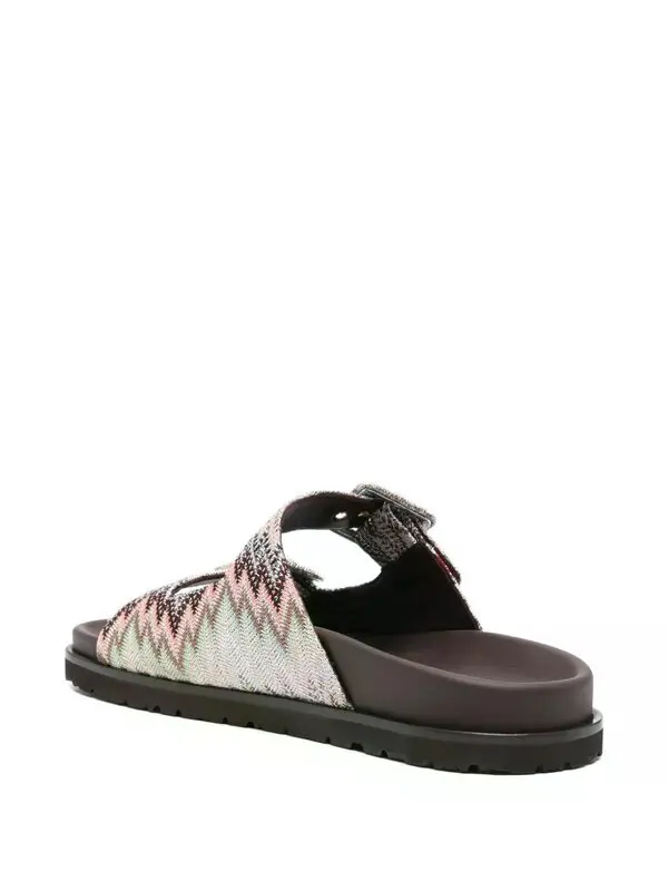 Missoni Clear Snake Sandals