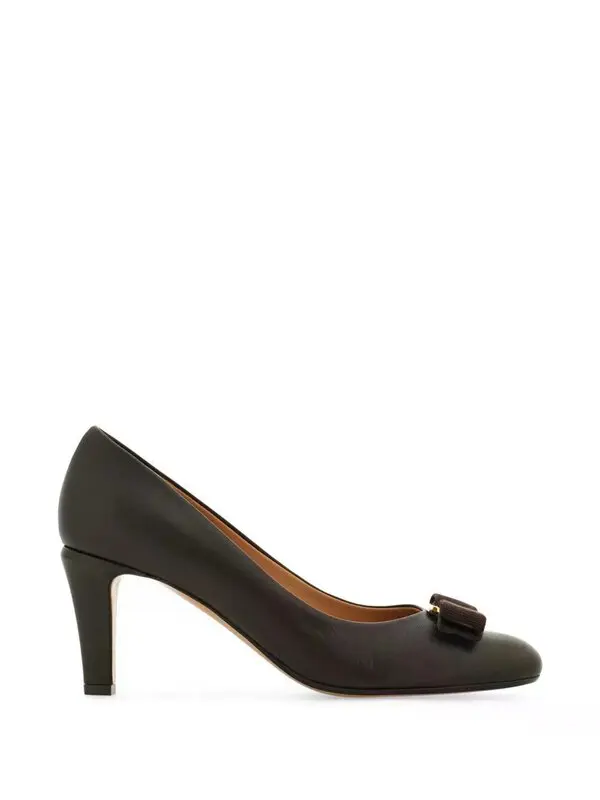 FERRAGAMO Vara Bow Pumps - Brown