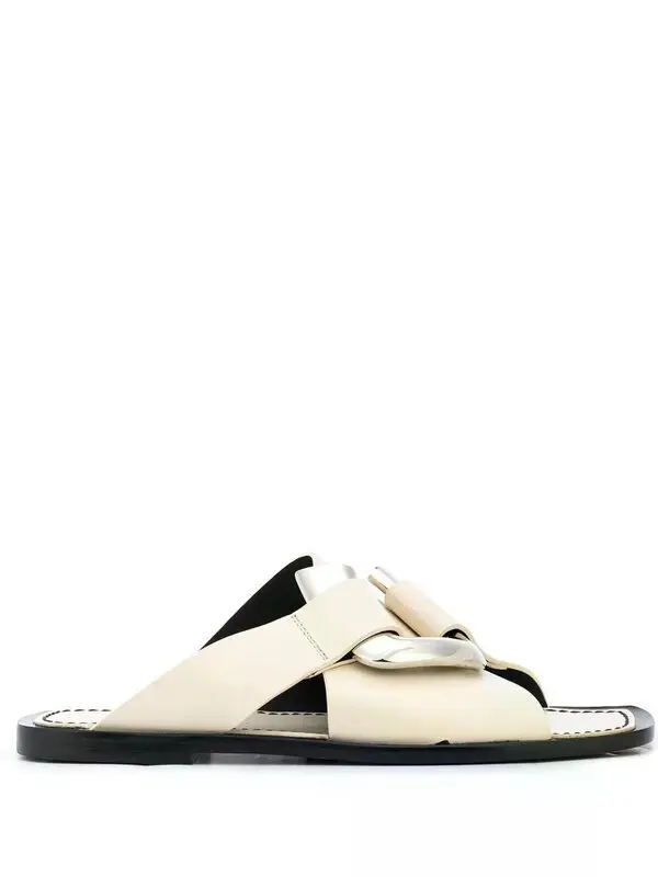 Proenza Schouler Square-toe Slide Sandals