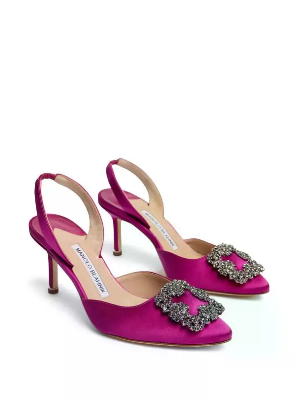 Manolo Blahnik Hangisli Slingback Pumps