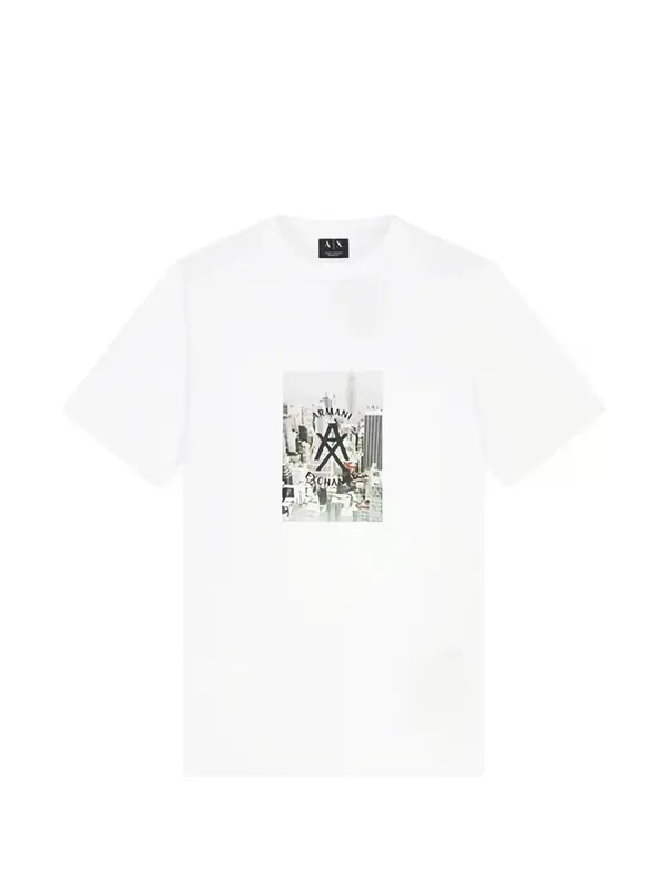 Armani Exchange Graphic-print T-shirt - White