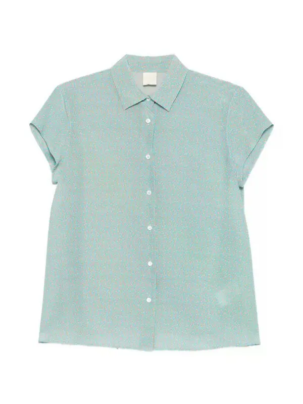 Aspesi Buttoned Floral Print Shirt