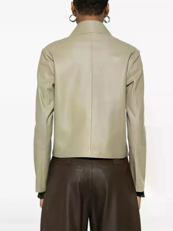 ARMA Boxy-fit Leather Jacket