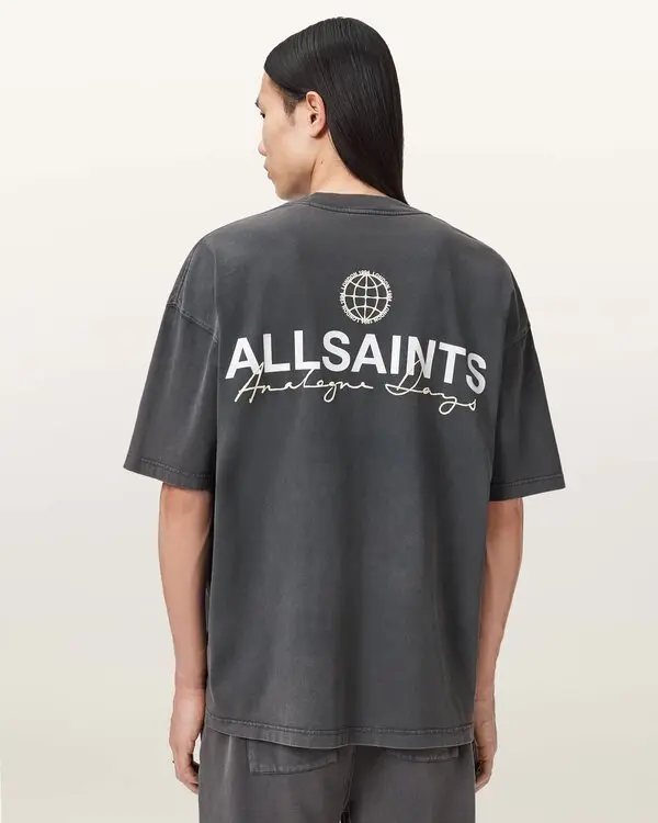 ALLSAINTS Emblem Short Sleeve Cotton T-shirt
