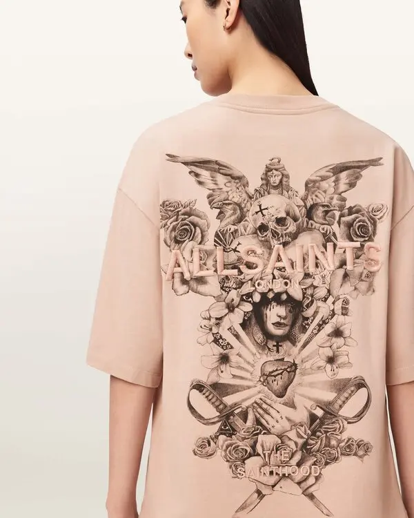 ALLSAINTS Covenant Amelie Oversized T-shirt