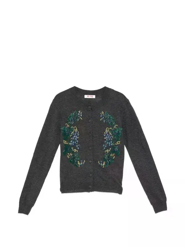 AO YES Bead-embellished Cardigan