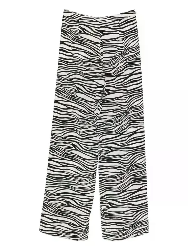 Max Mara Zebra-print Trousers