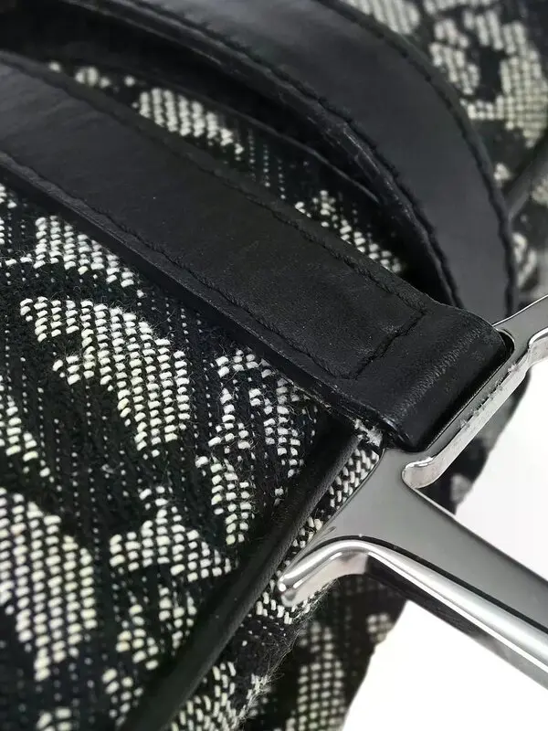 Dior 2002 Trotter Saddle Handbag - Black