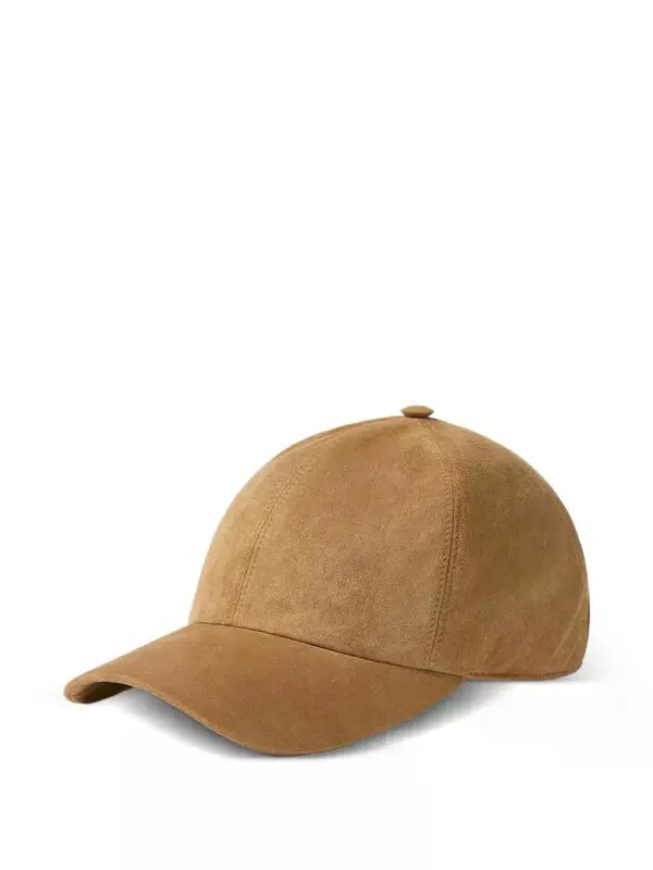 Zegna Curved-brim Baseball Cap - Brown