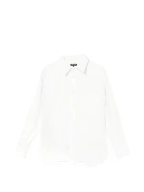 Comme Des Garçons Puffy-pocket Shirt - White