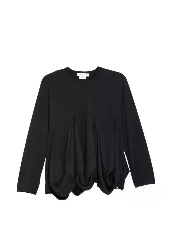 Comme Des Garçons Pleated T-shirt