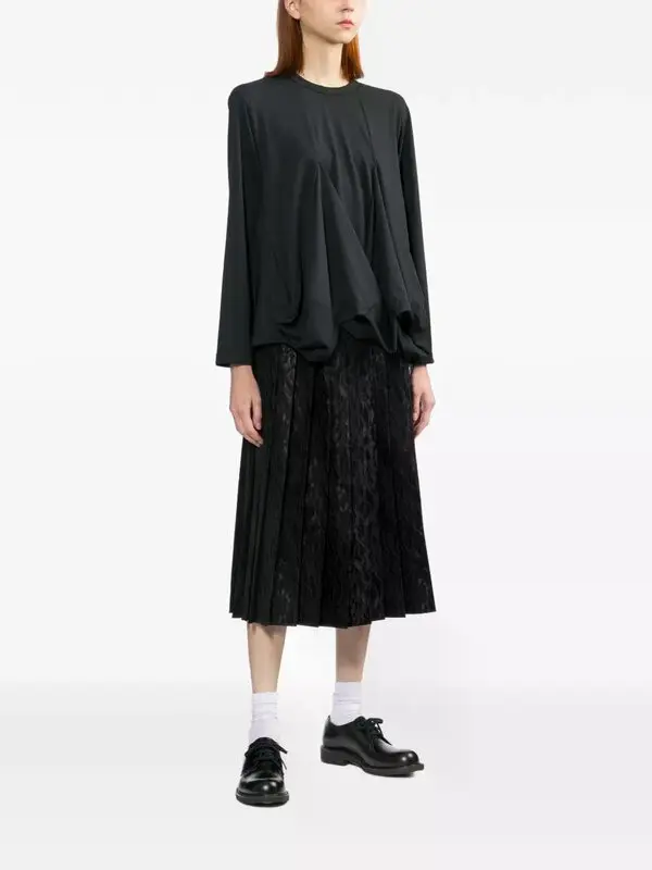 Comme Des Garçons Pleated T-shirt