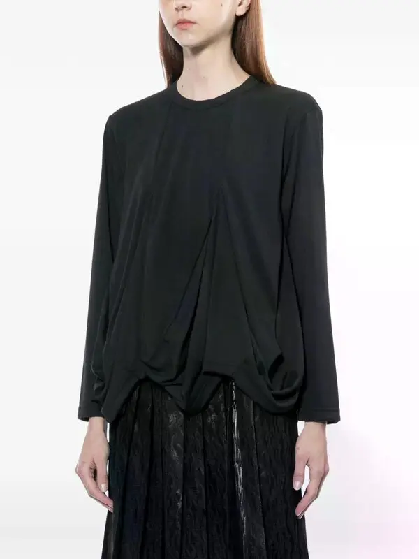 Comme Des Garçons Pleated T-shirt