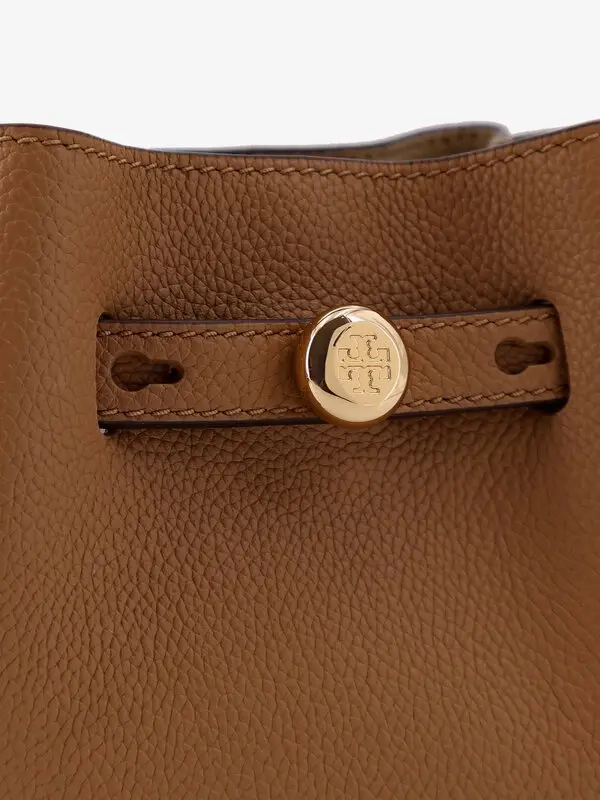 Tory Burch Romy Mini Leather Crossbody Bag
