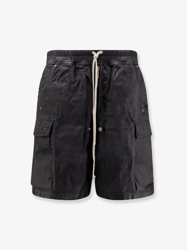 Rick Owens Cotton Bermuda Shorts