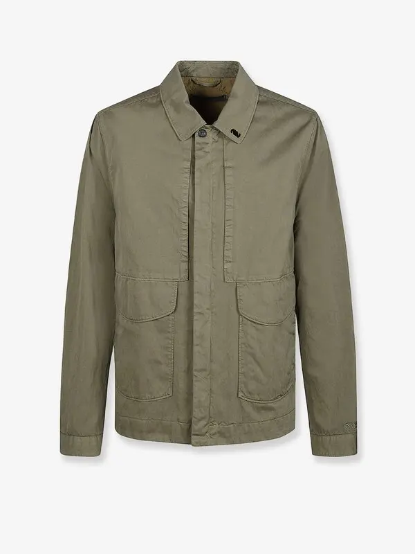 MASSIMO OSTI STUDIO Overshirt Cotton Blend Jacket