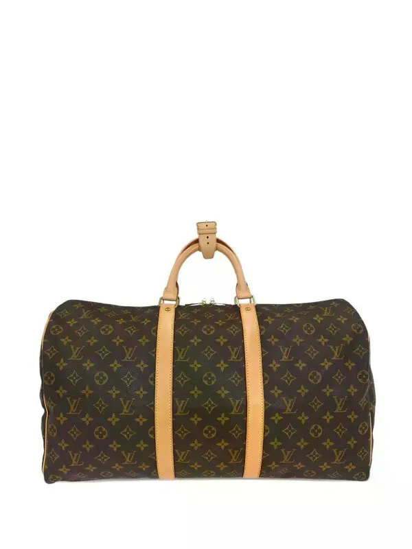 LOUIS VUITTON 2002 50 Keepall Monogram Duffle Bag