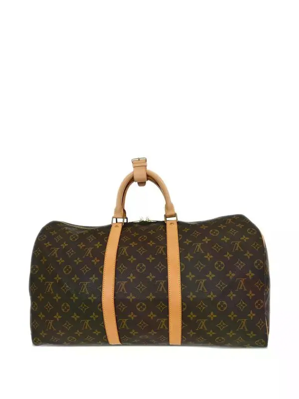 LOUIS VUITTON 2002 50 Keepall Monogram Duffle Bag