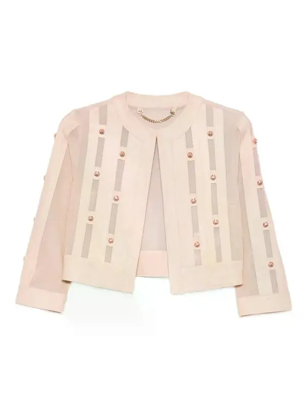 TIMOTEA Paneled Embellished Jacket