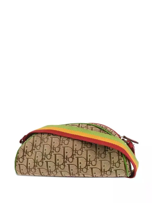 Dior 2004 Diorissimo Canvas Shoulder Bag