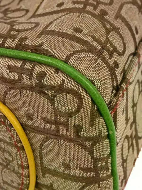 Dior 2004 Diorissimo Canvas Shoulder Bag