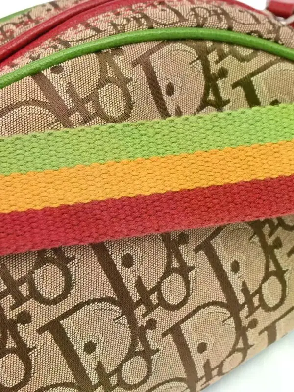 Dior 2004 Diorissimo Canvas Shoulder Bag