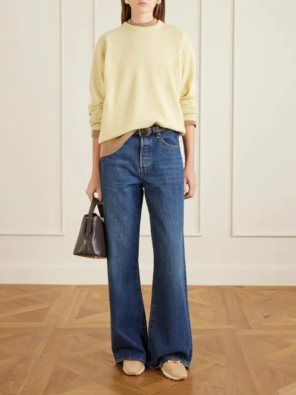 JIMMY CHOO Veles Embellished Knit Sneakers - Neutrals