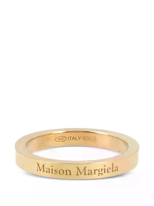 MAISON MARGIELA Ring With Logo - Gold